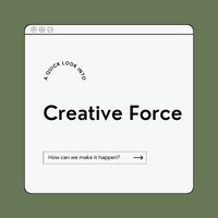 Creative Force | Upwork Company Profile - Hire Today